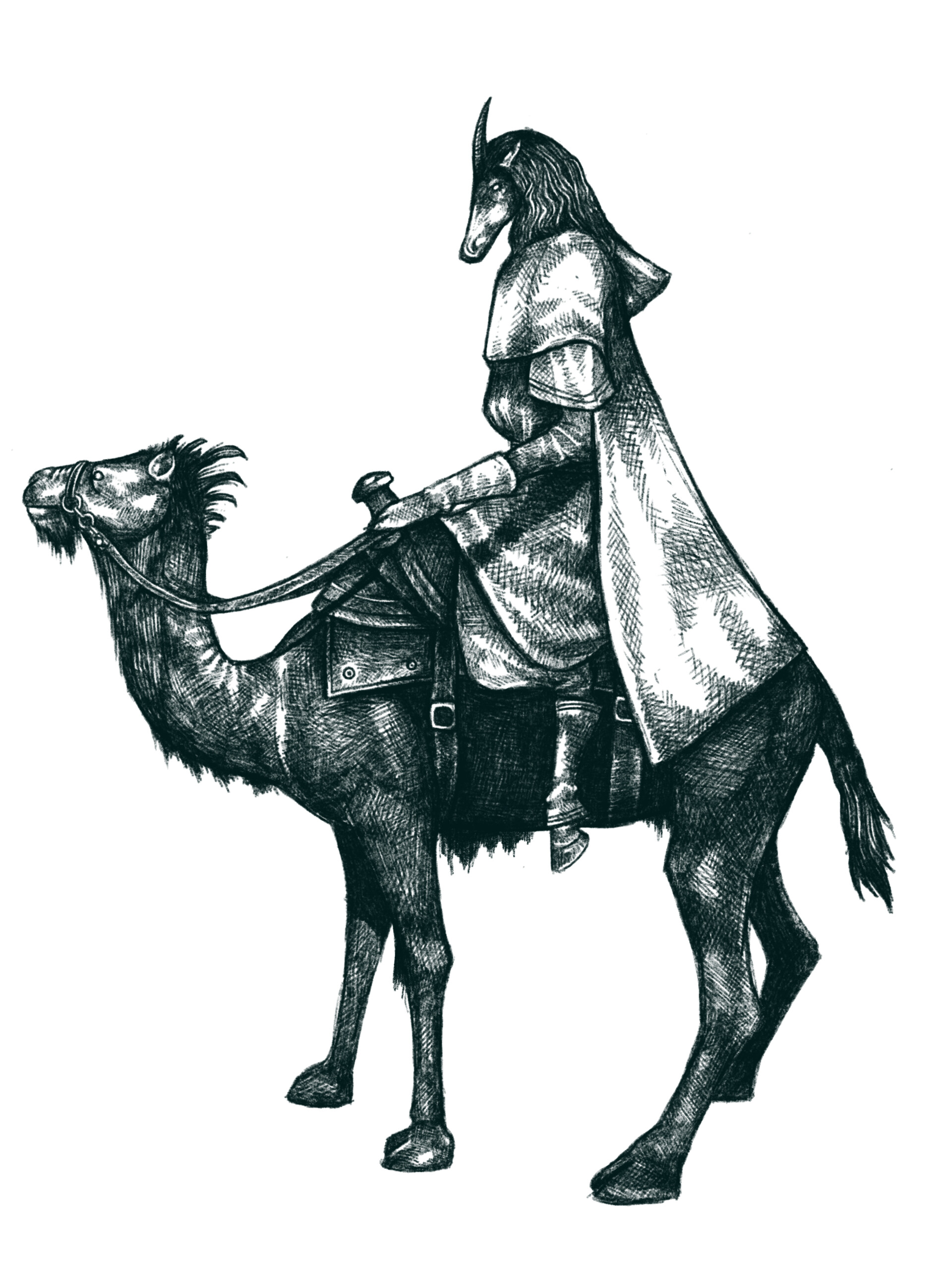 John Saxon - The Demi-Demon Inoc La Mauvais