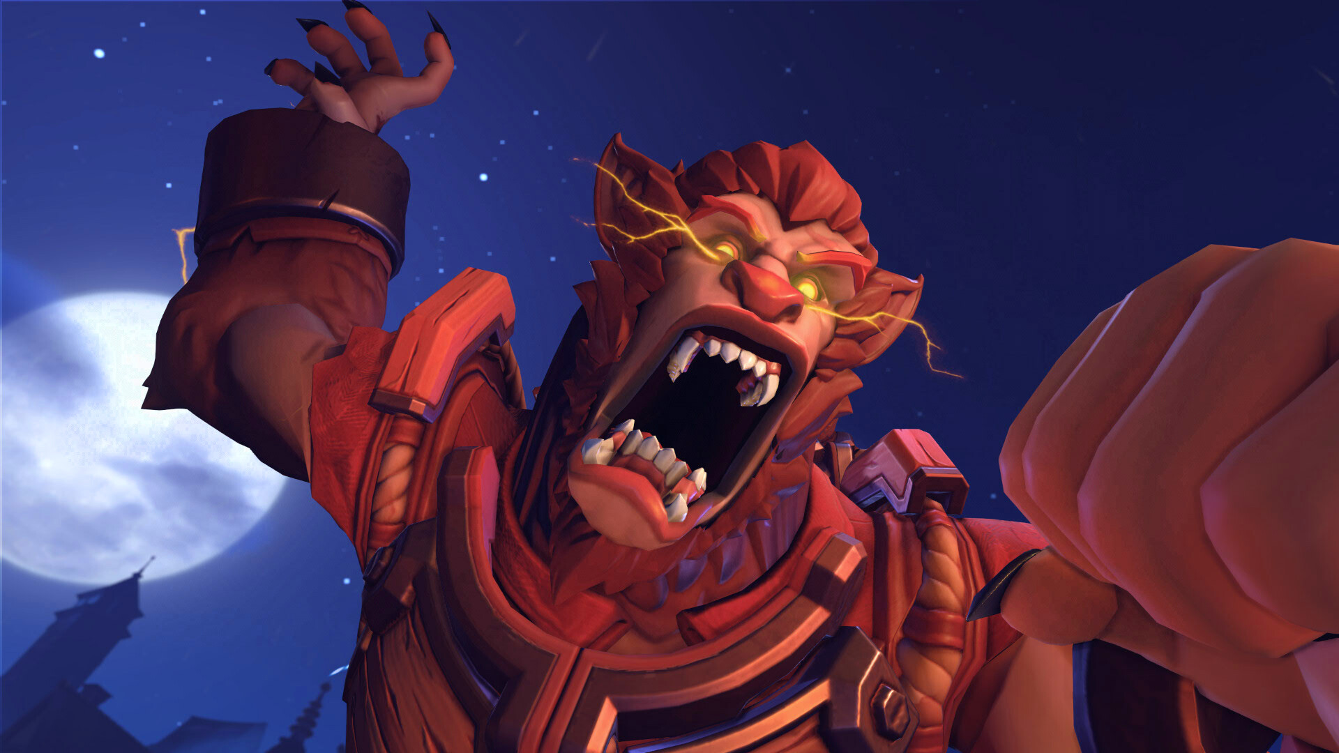 RABCAT GAME ART - OVERWATCH - Winston 'Werewolf' Character Skin