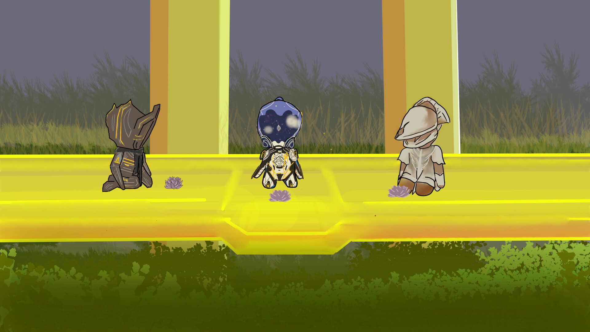 ArtStation - warframe chibi awakening