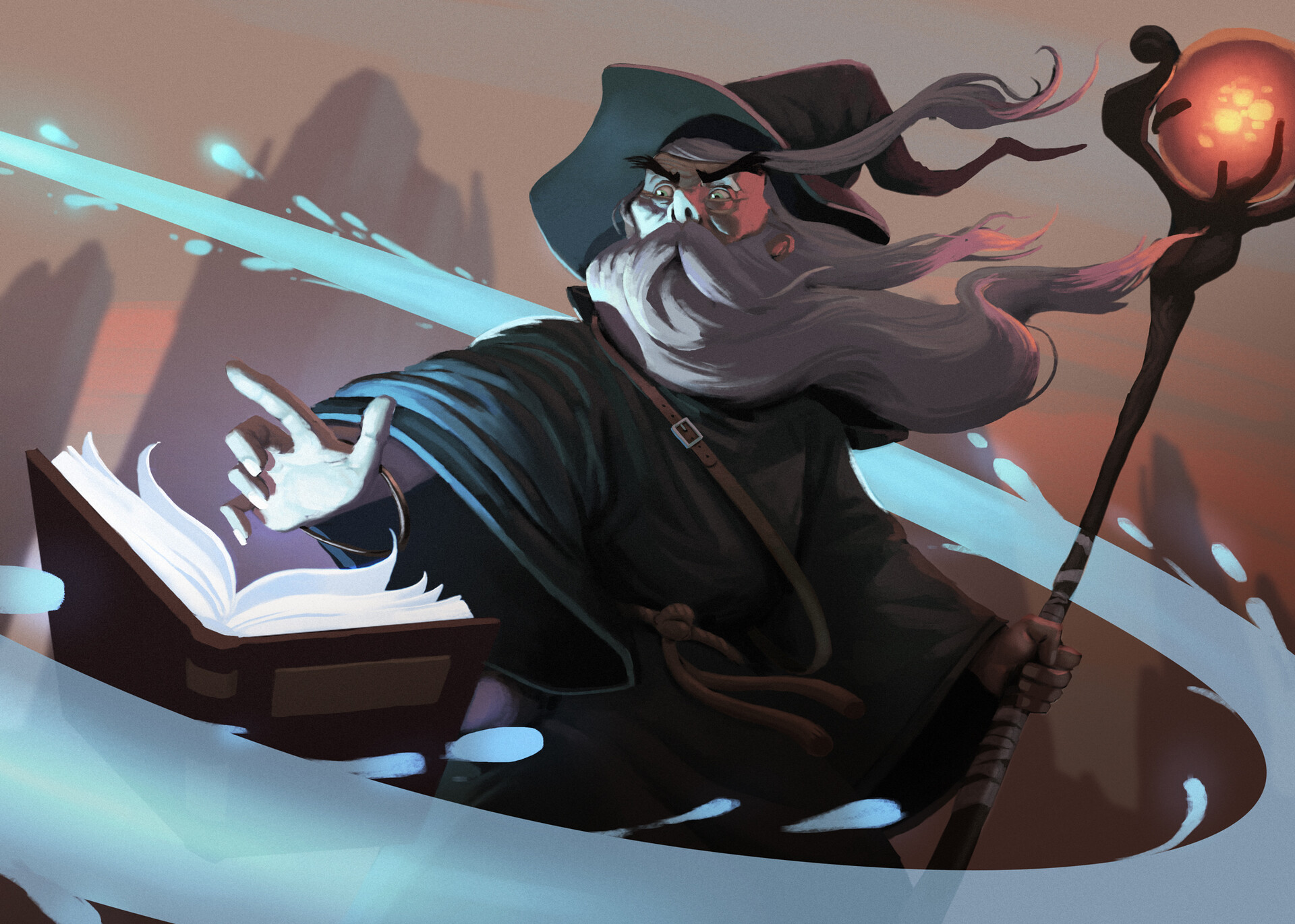 ArtStation - Wizard - Patreon art October 2020