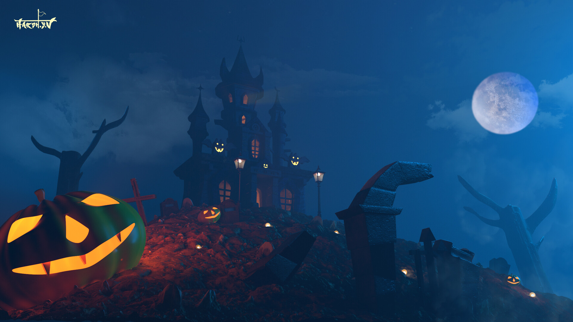 ArtStation - Haunted Castle