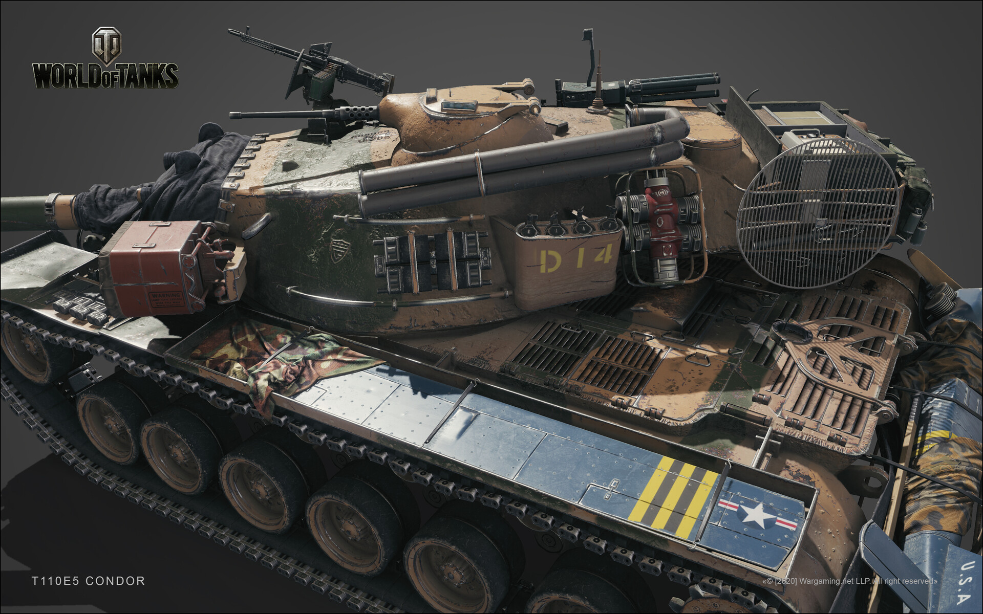 ArtStation - T110E5 Condor Battle Pass 3 season