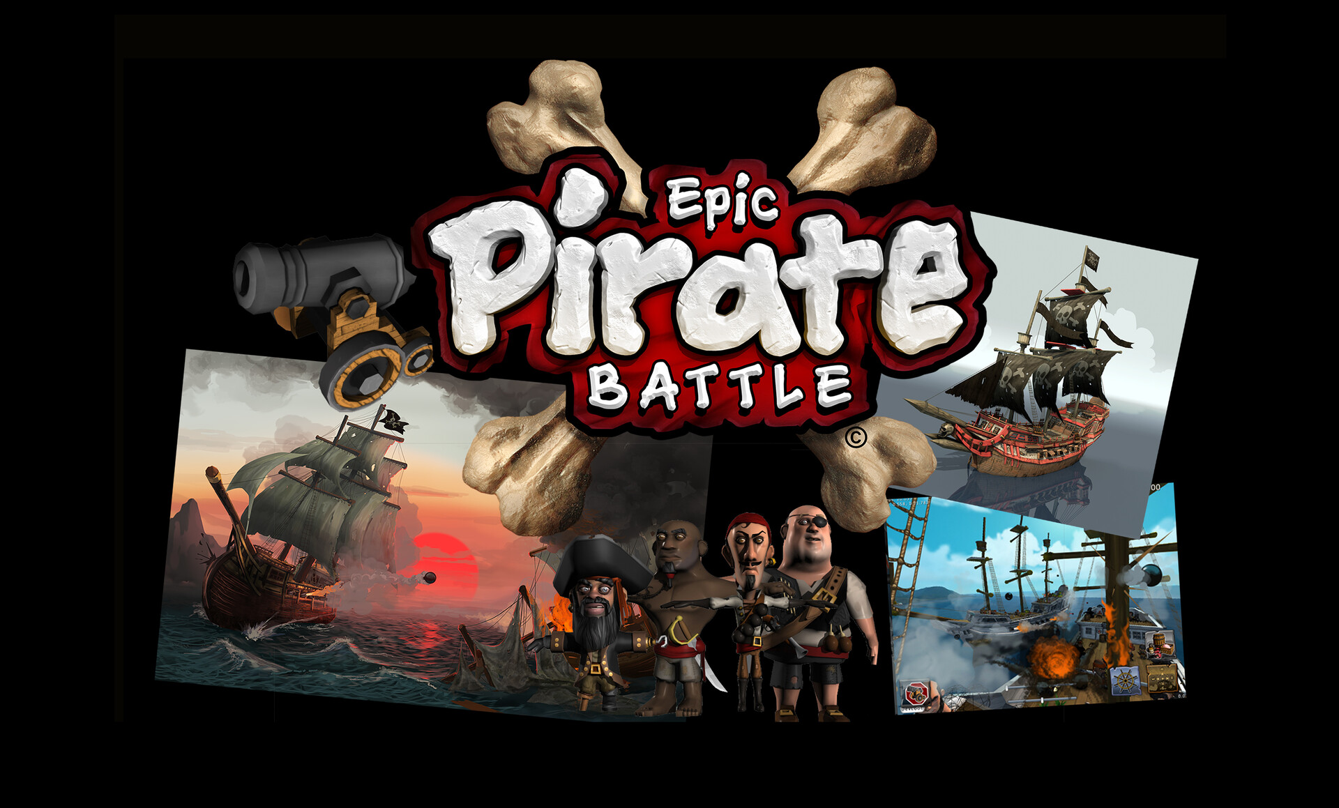 ArtStation - Epic Pirate Battle
