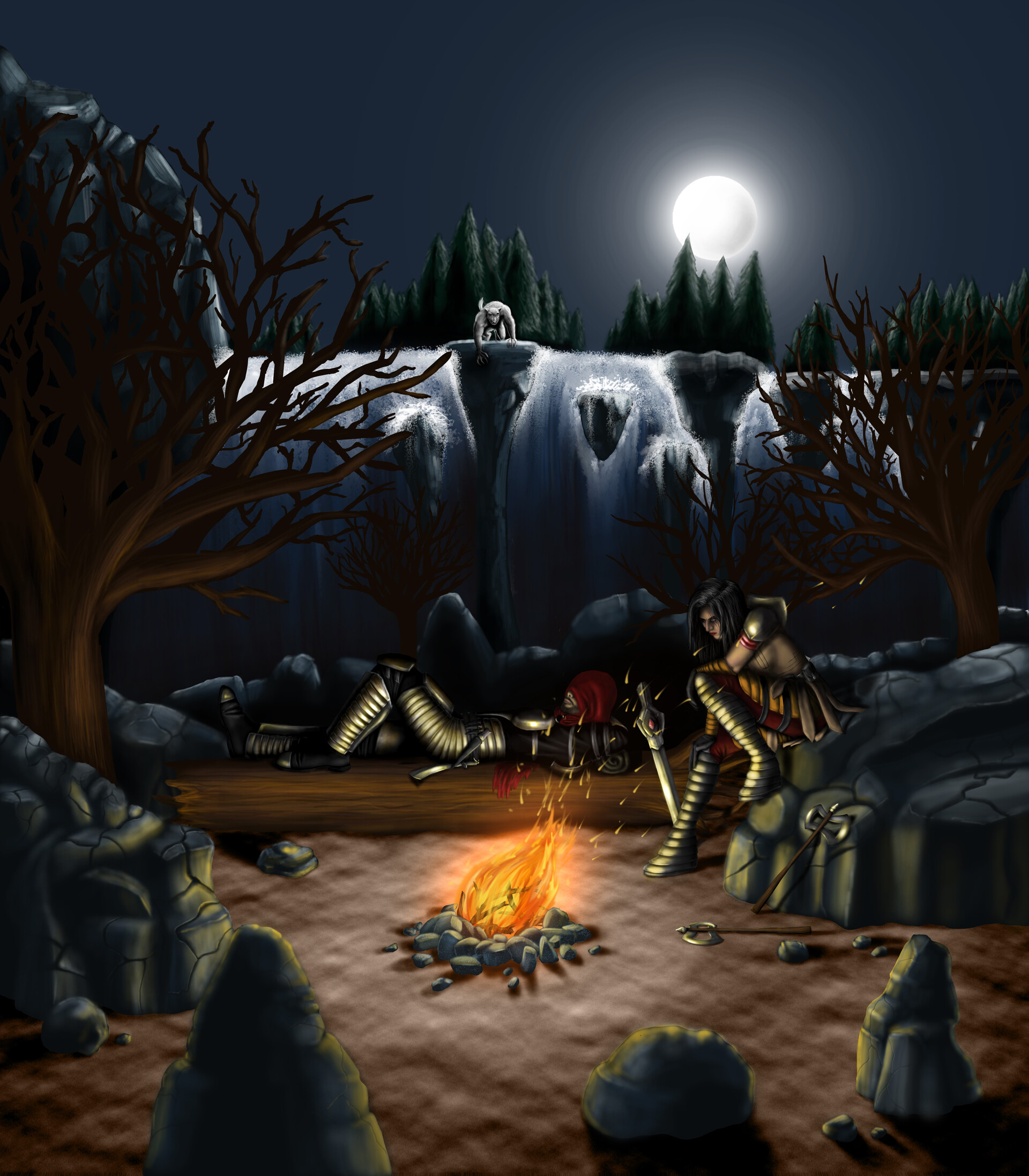 ArtStation - Little Red Riding Hood Redesign