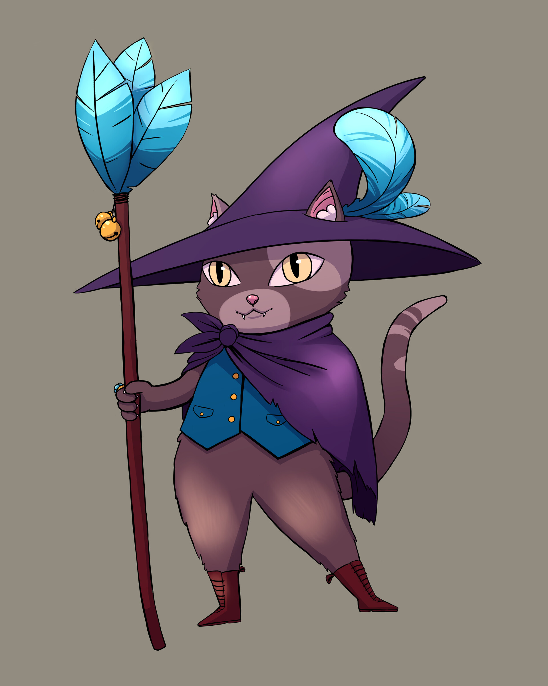 ArtStation - Cat Magician