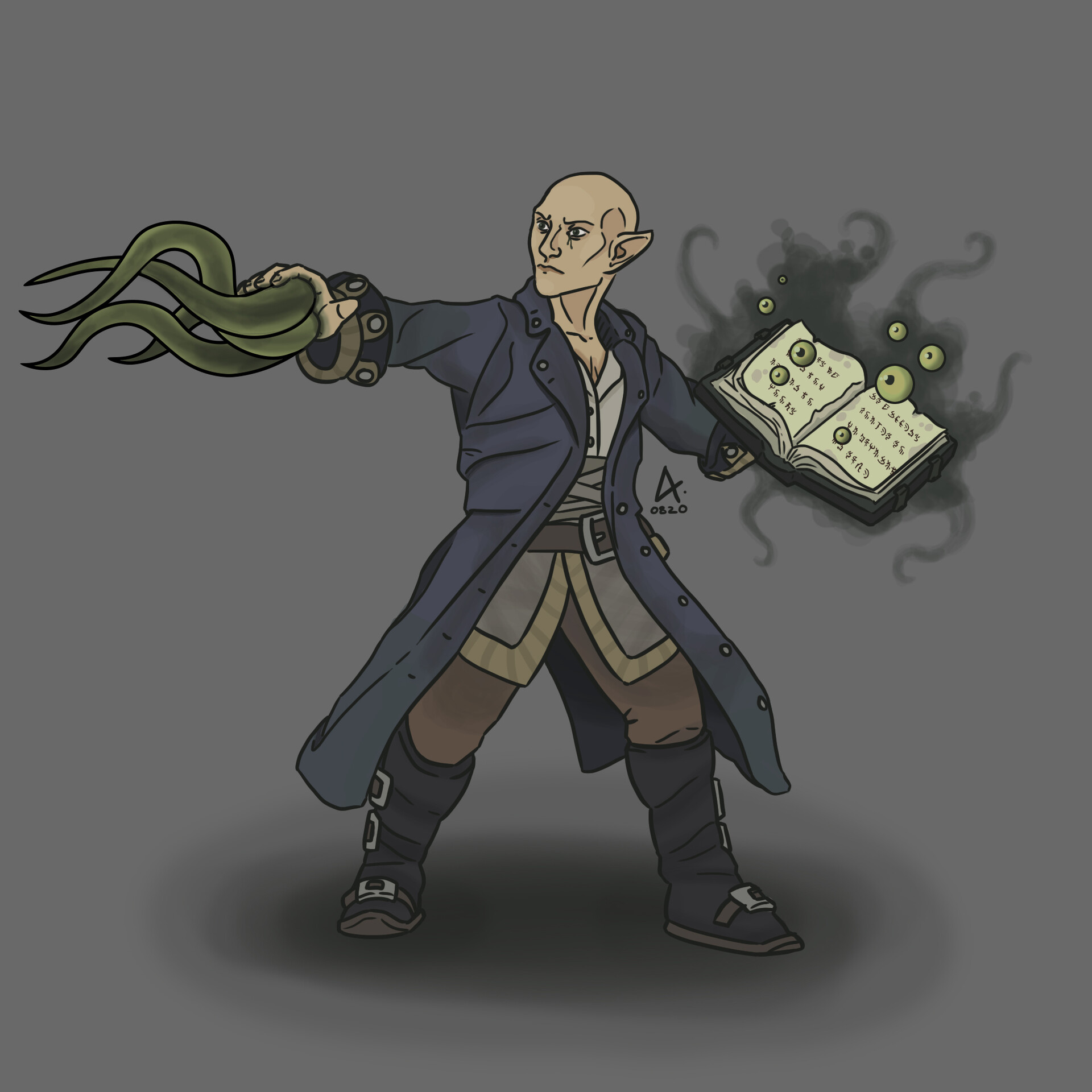 ArtStation - Dungeons and Dragons character- Myriad