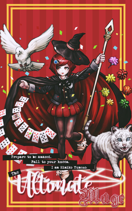 ArtStation - Diseño de fondos de pantalla - Colección "Danganronpa"