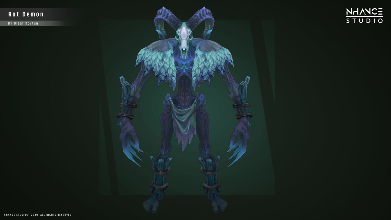 Olha Kovtun - Rot Demon Texturing