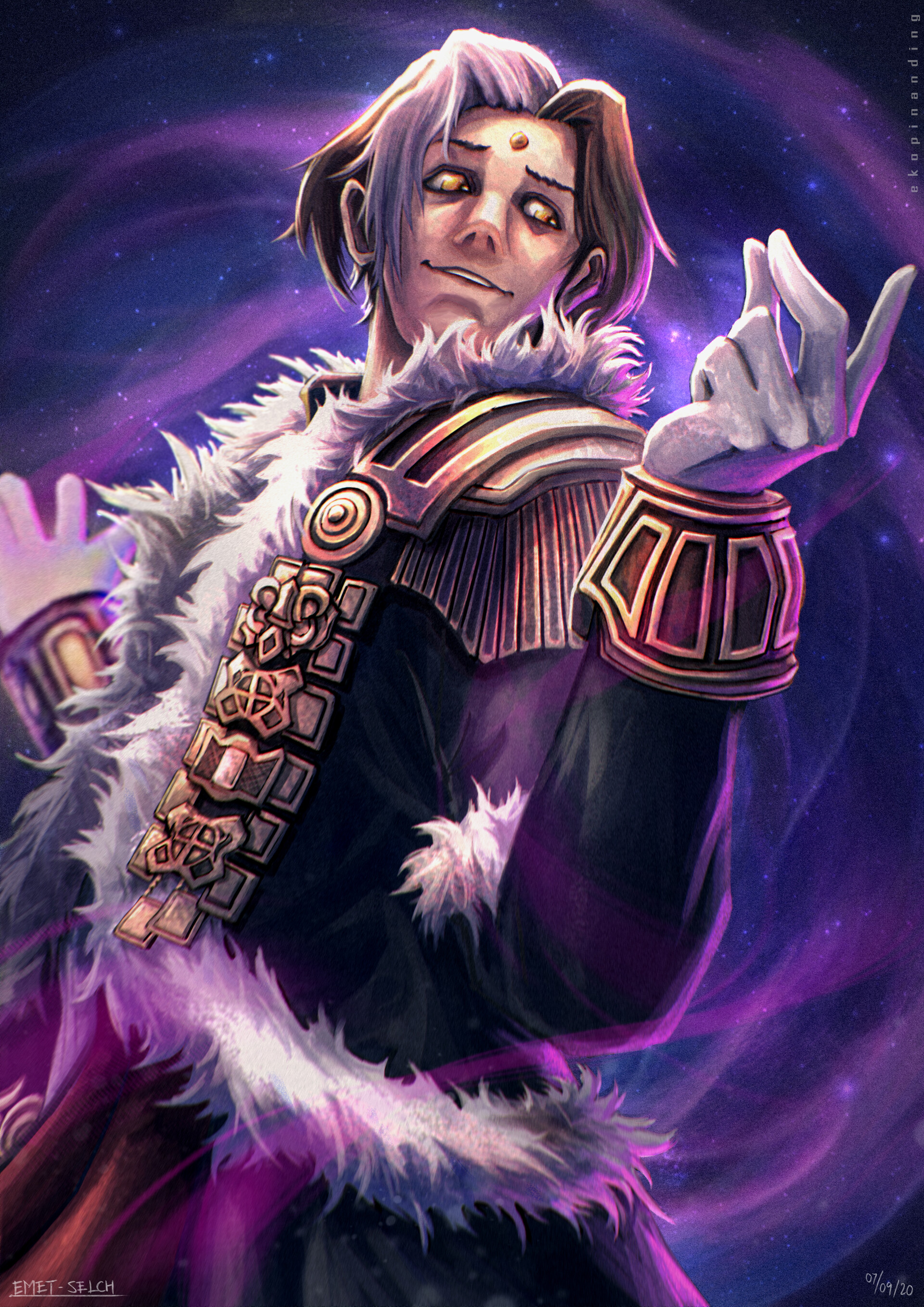 ArtStation - Emet-Selch aka Solus zos Galvus FanArt