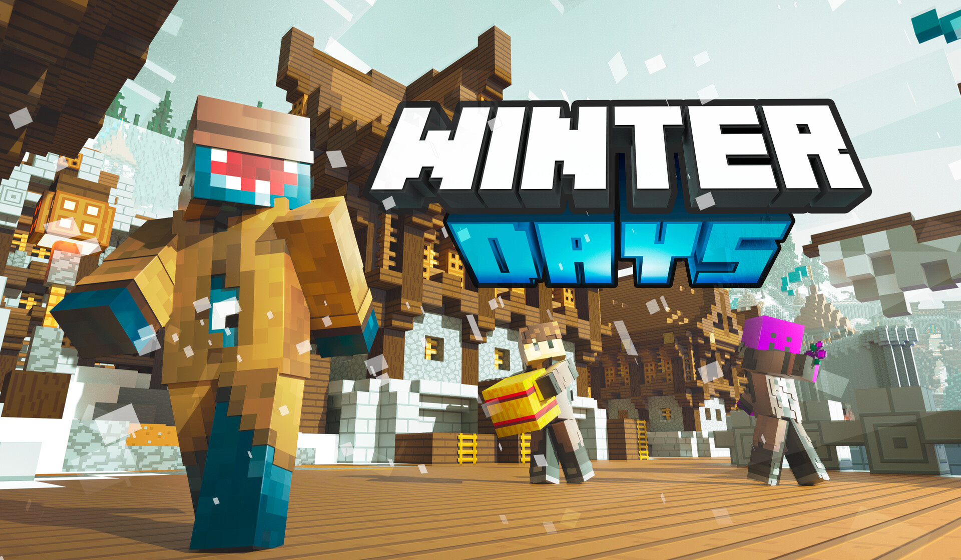 ArtStation - Winter Days / Minecraft