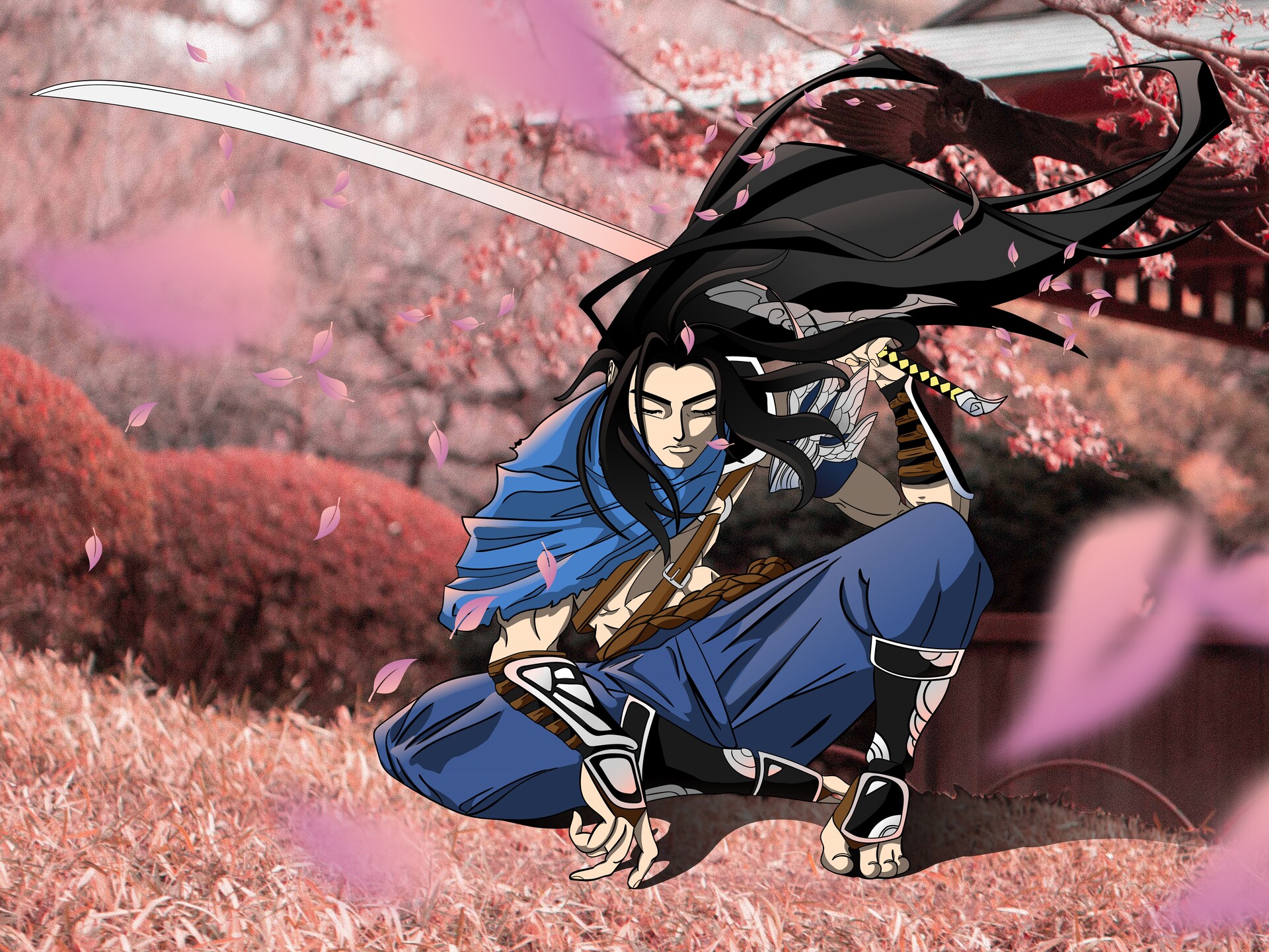 ArtStation - The last Airbender, Yasuo.