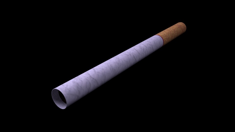 ArtStation - Cigarette 3D model