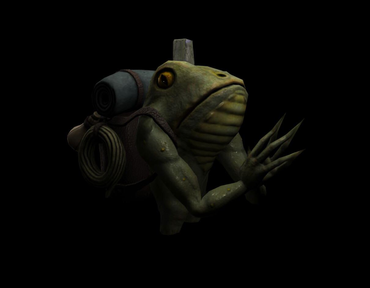 ArtStation - Frog NPC