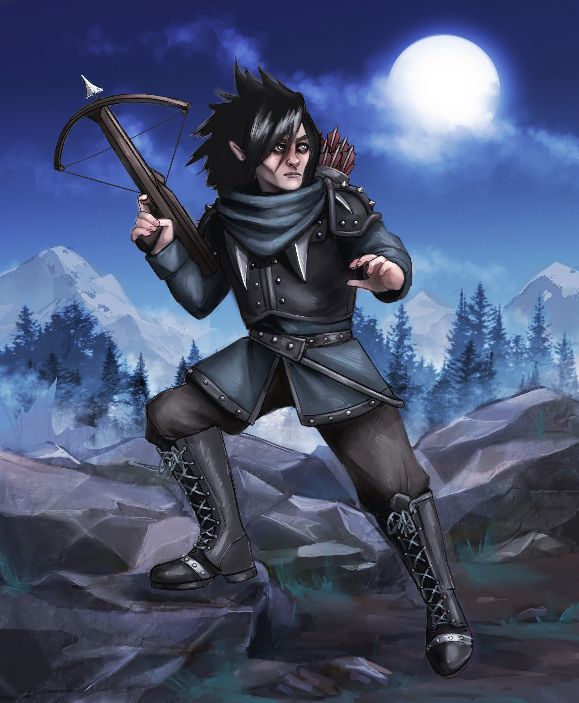 ArtStation - Halfling Ranger