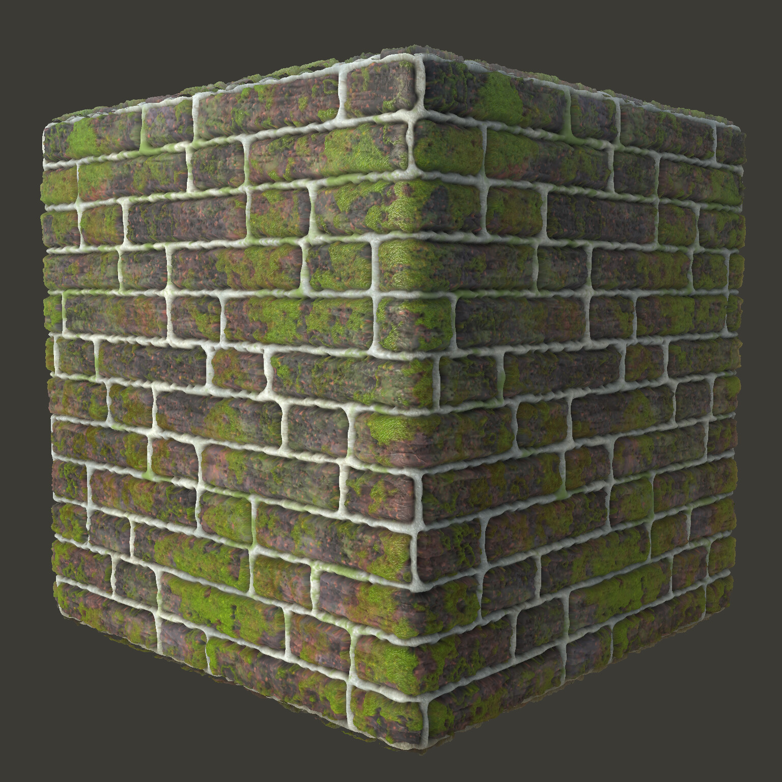 ArtStation - Mossy Brick