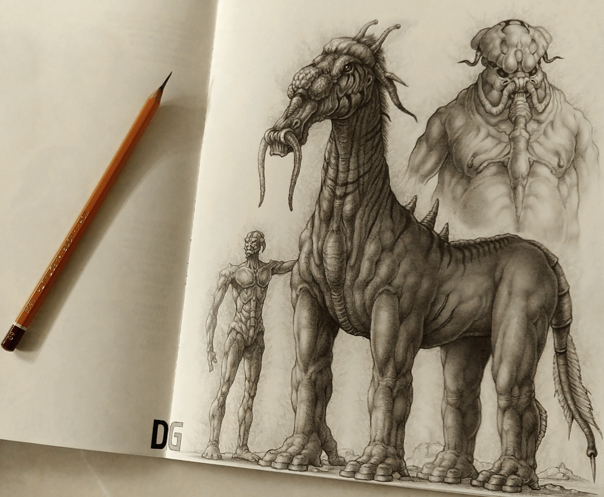 ArtStation - Amphibious Creature