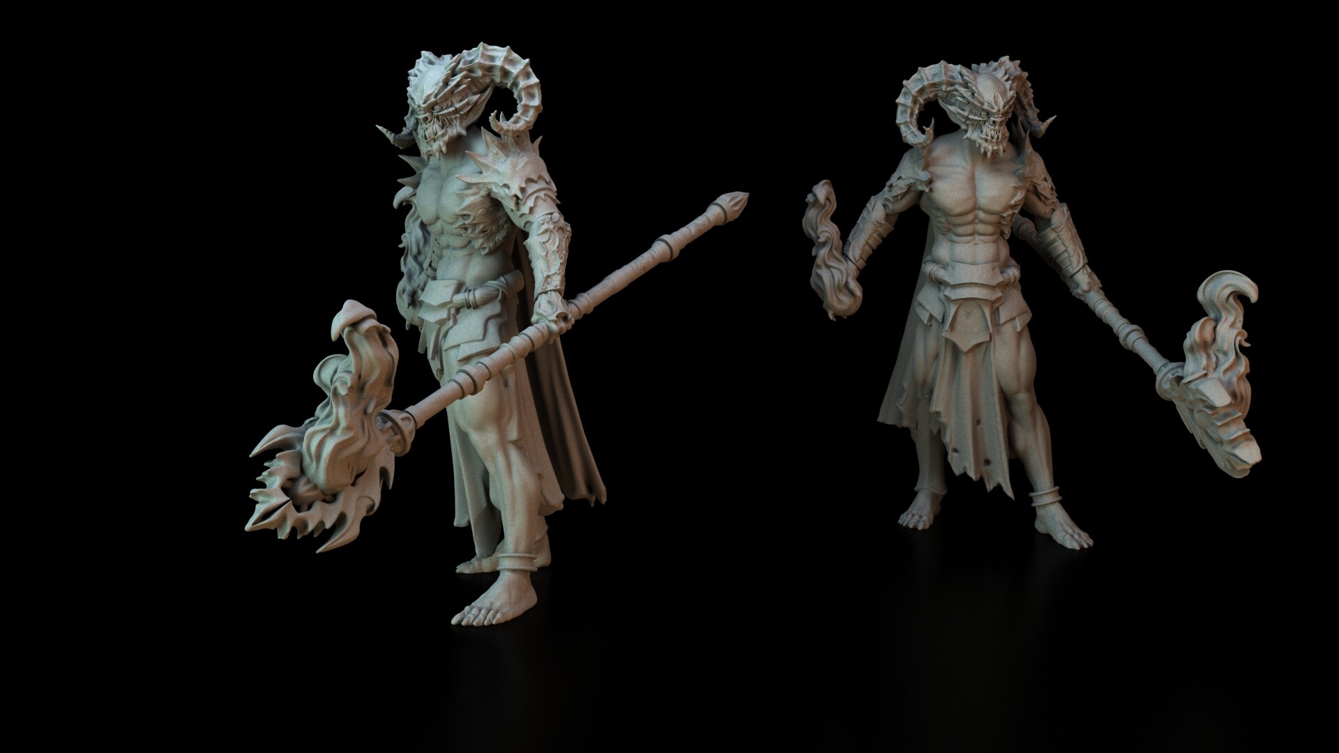 ArtStation - Demon - Grim Hollow RPG