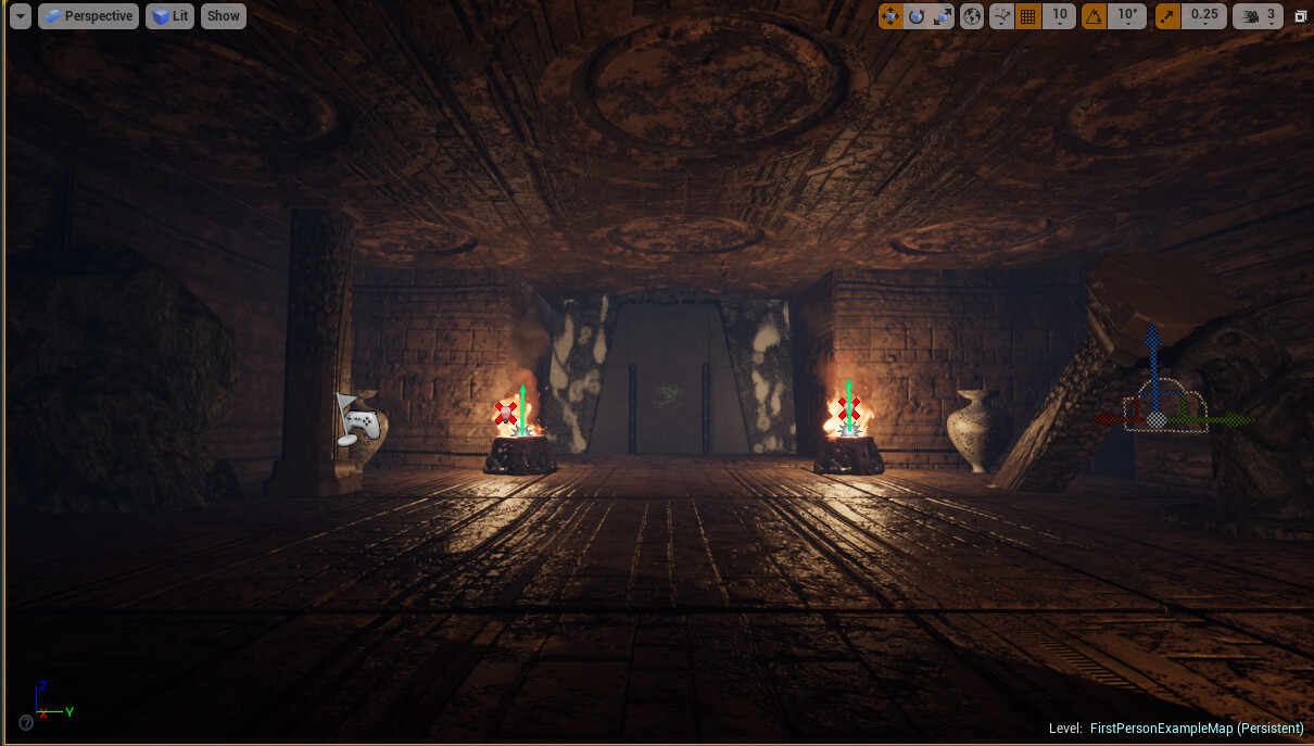 ArtStation - Temple scene