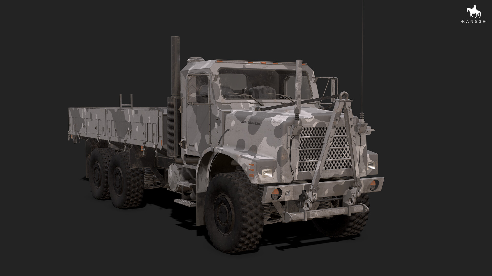 ArtStation - Oshkosh MTVR Mk27