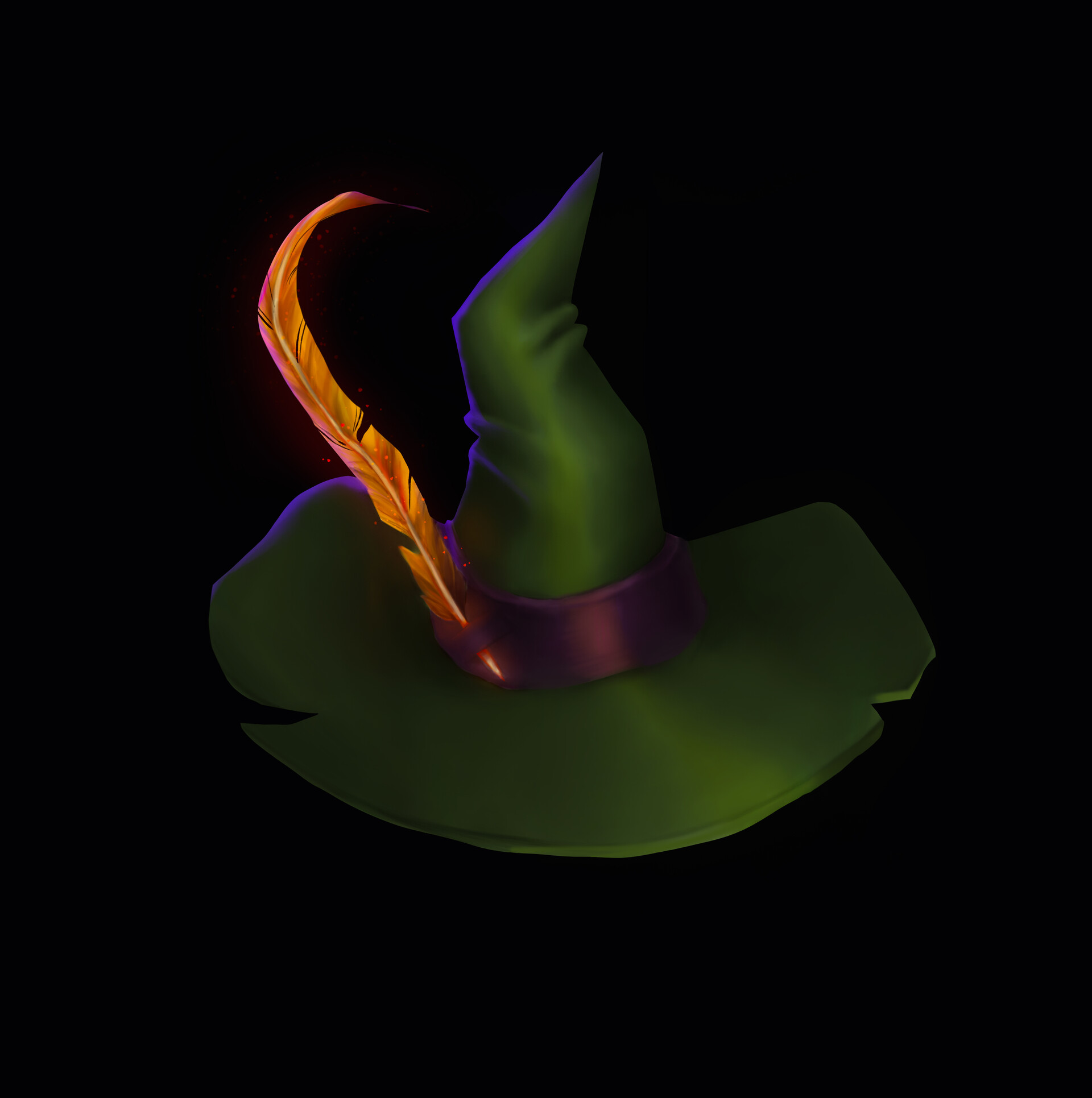 ArtStation - 2020 Witch hat