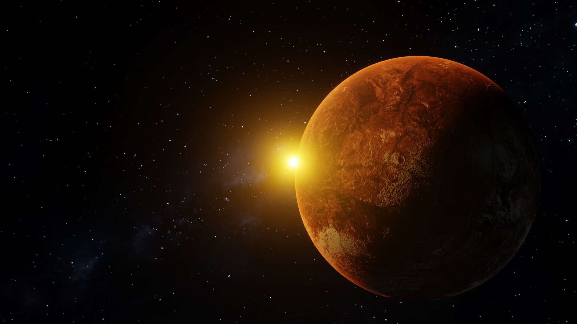 ArtStation - Red planet