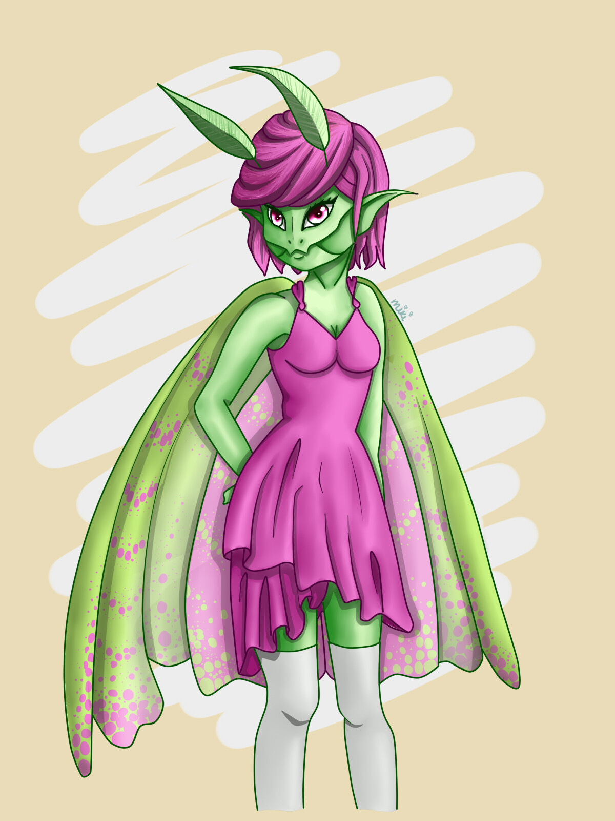 ArtStation - Moth Girl