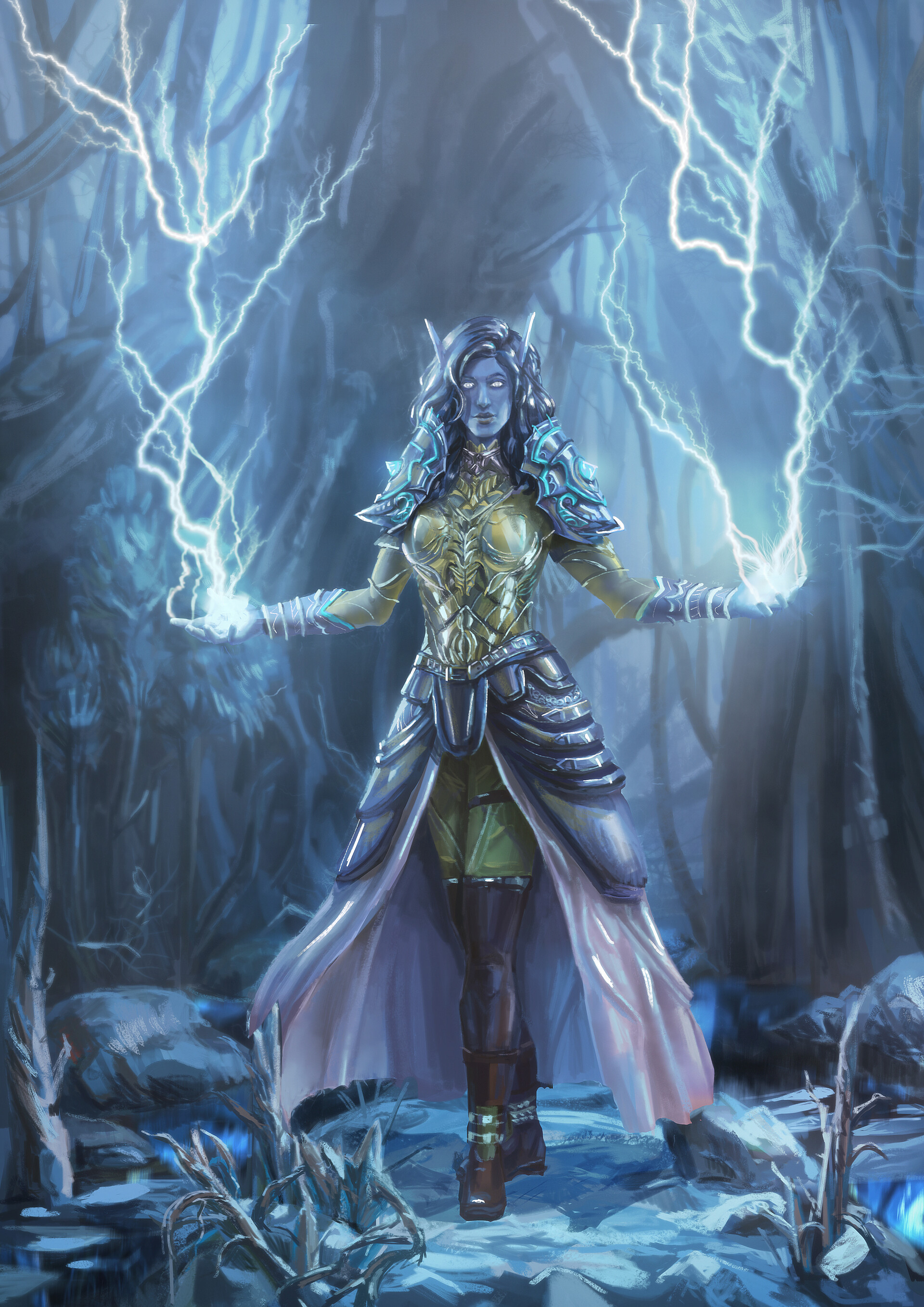 ArtStation - Dark Elf