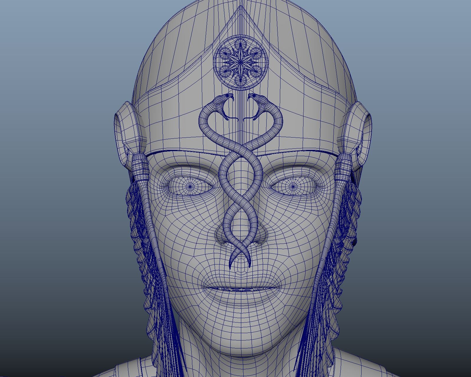 perseus face drawing