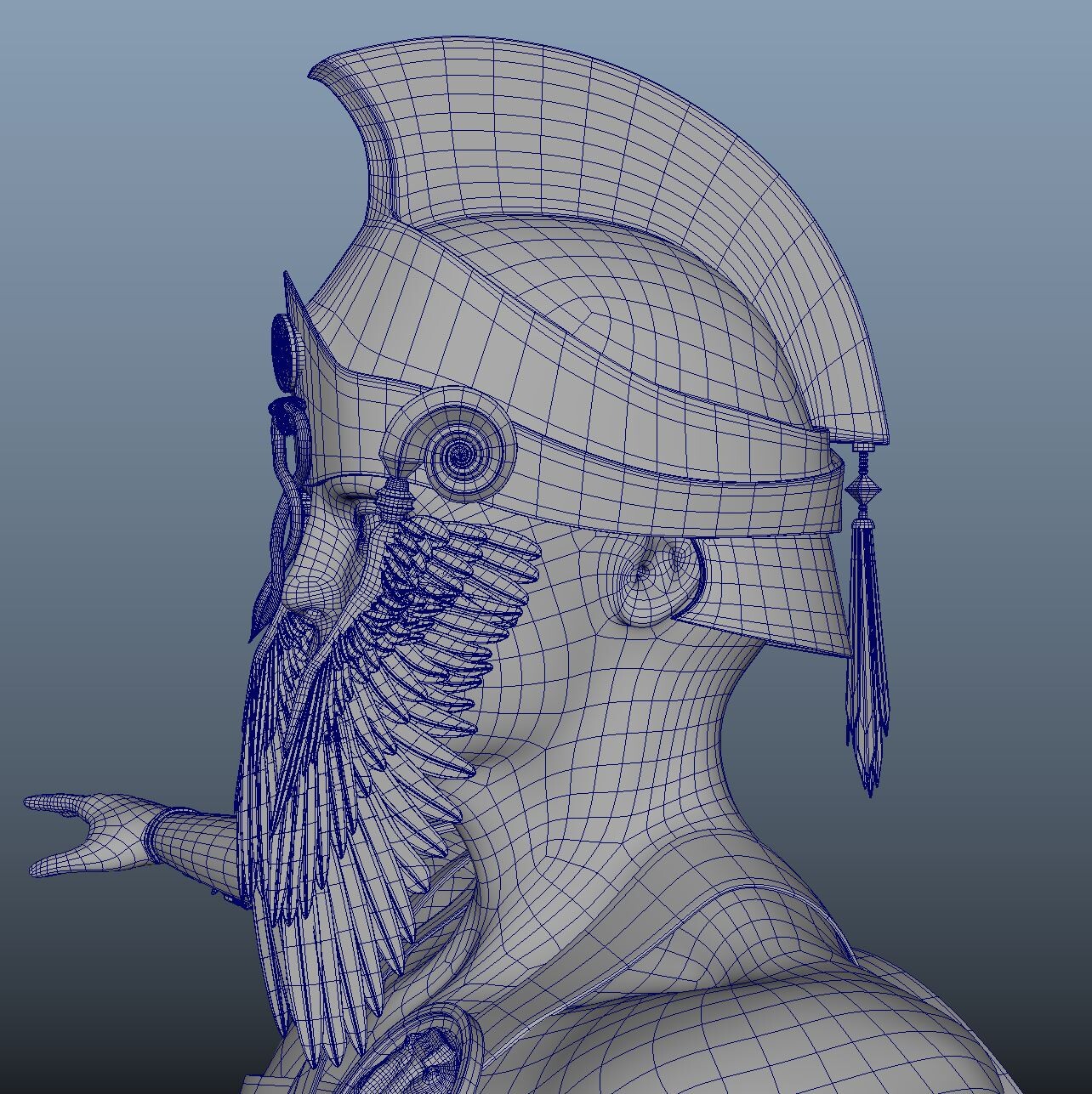 perseus face drawing