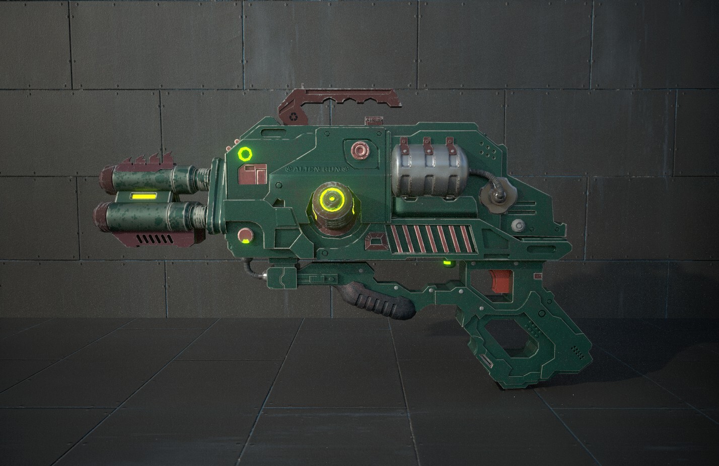 ArtStation - Alien Gun