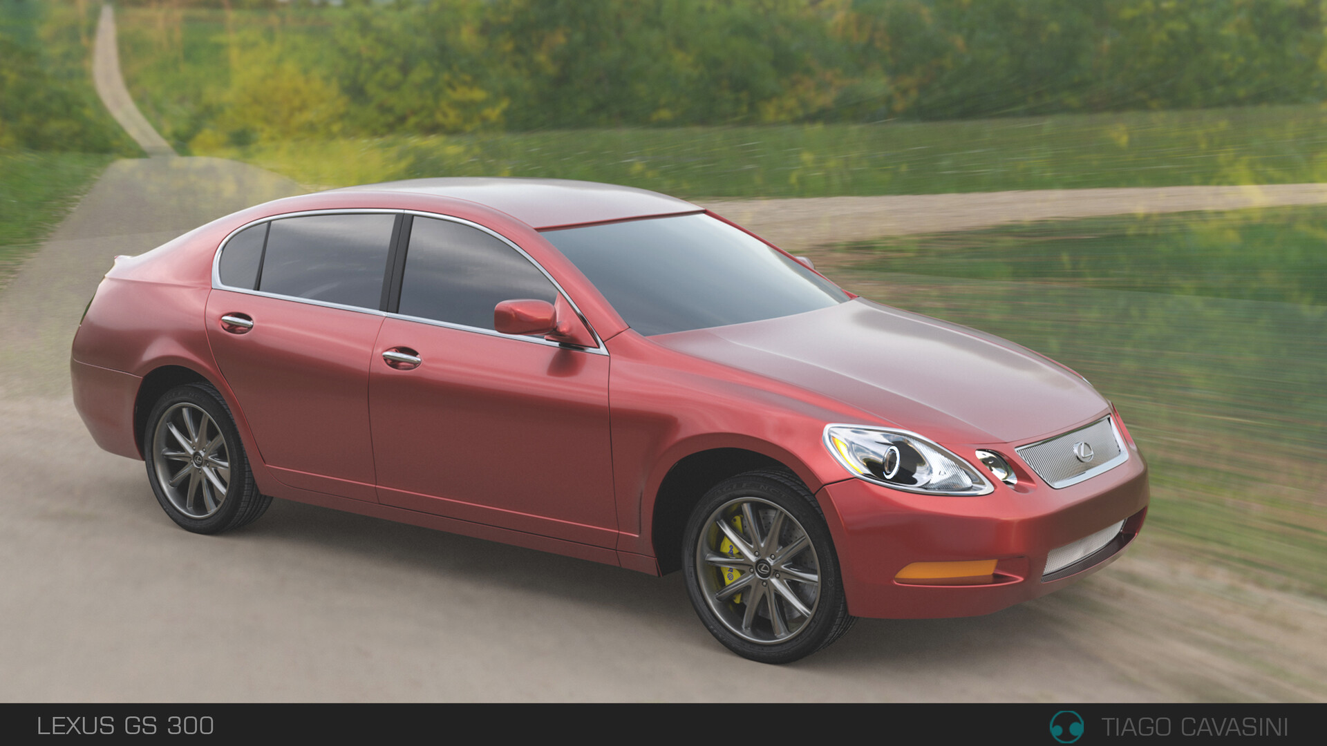 ArtStation - LEXUS GS 300 (2008)