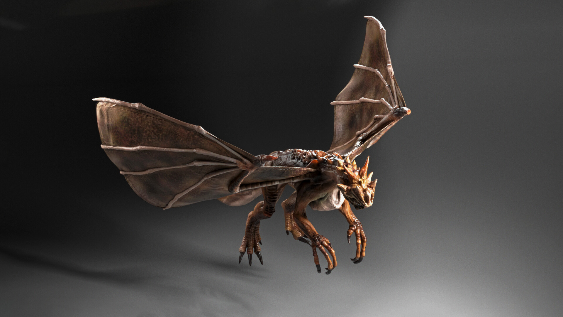 ArtStation - Horned dragon