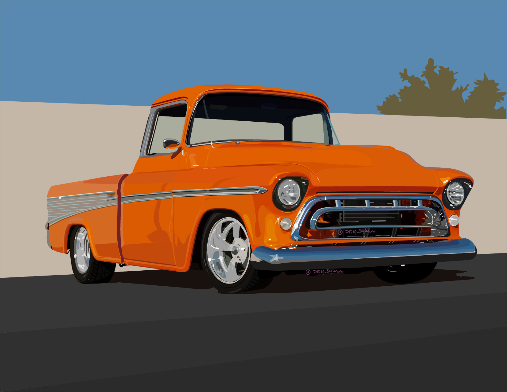 ArtStation - Chevrolet Classic