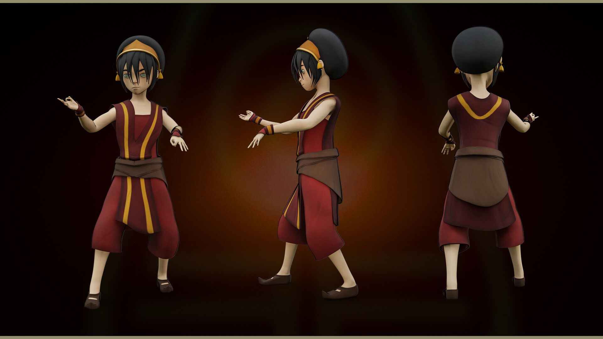 Dmitry Bykov - Toph Beifong (Avatar: The Last Airbender) Fan Art