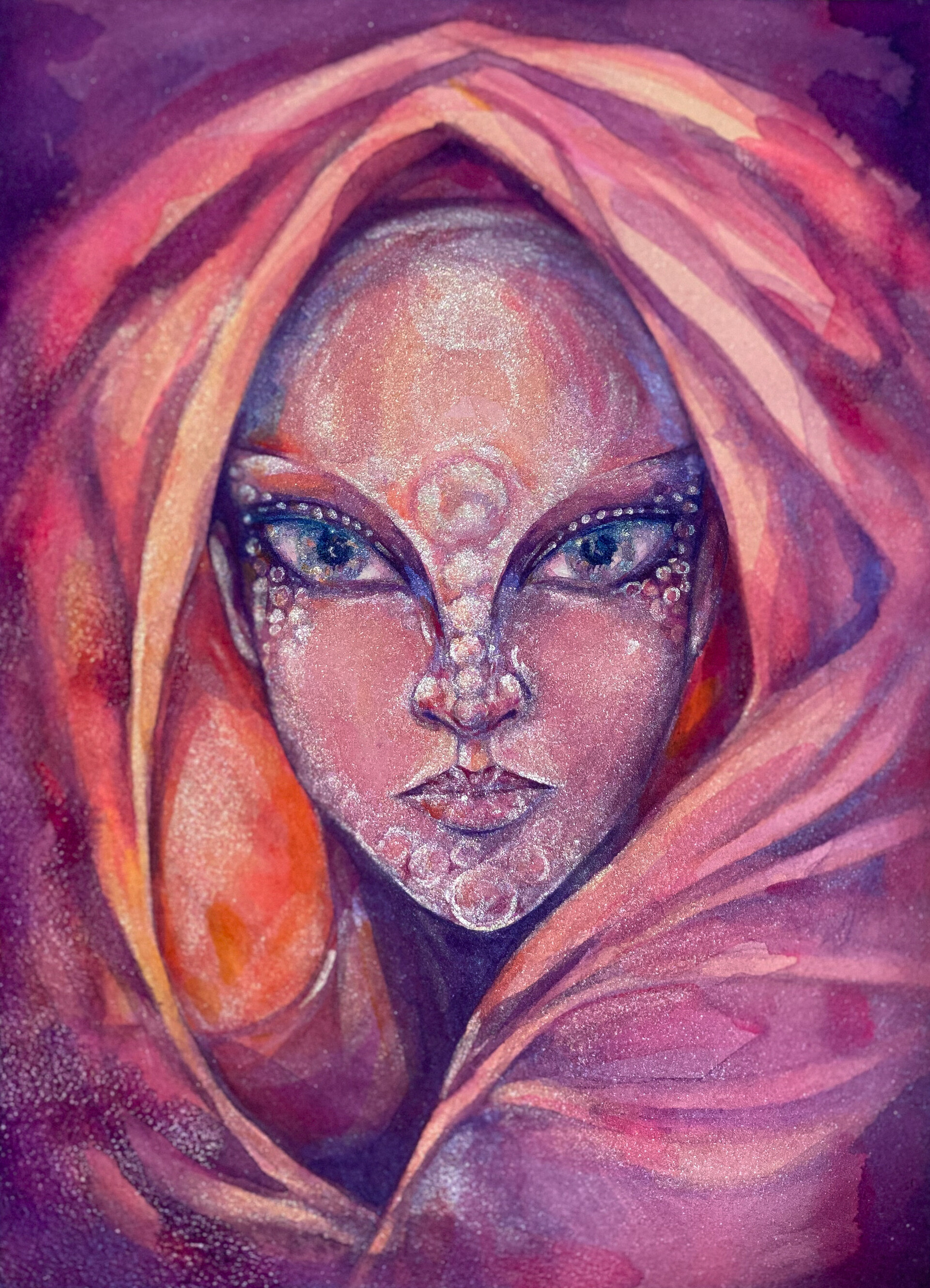 ArtStation - Multidimensional Beings // Watercolor