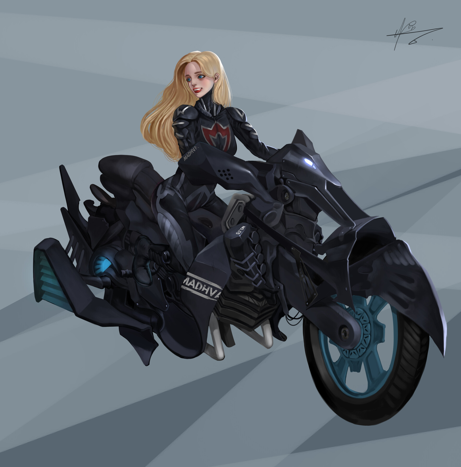 ArtStation - Cyberpunk motorcycle