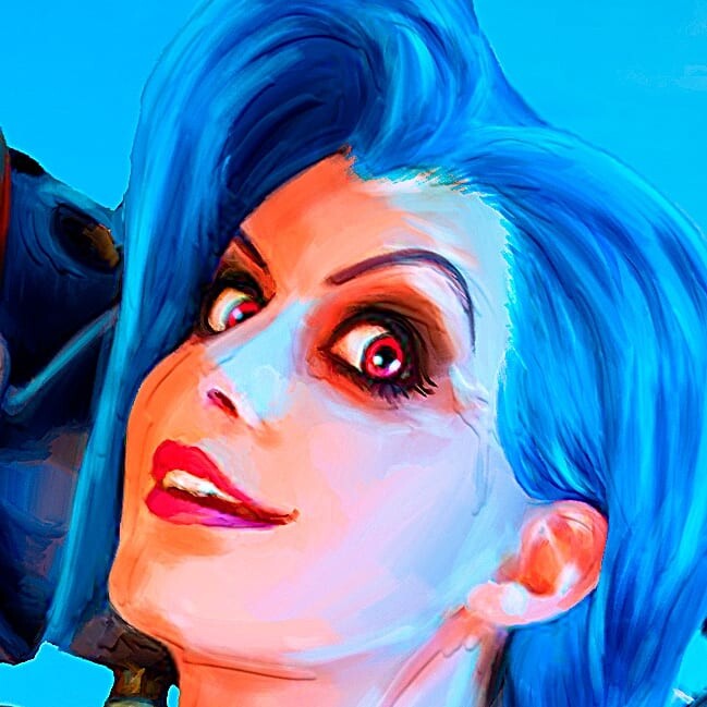 ArtStation - Jinx league of legends fan art