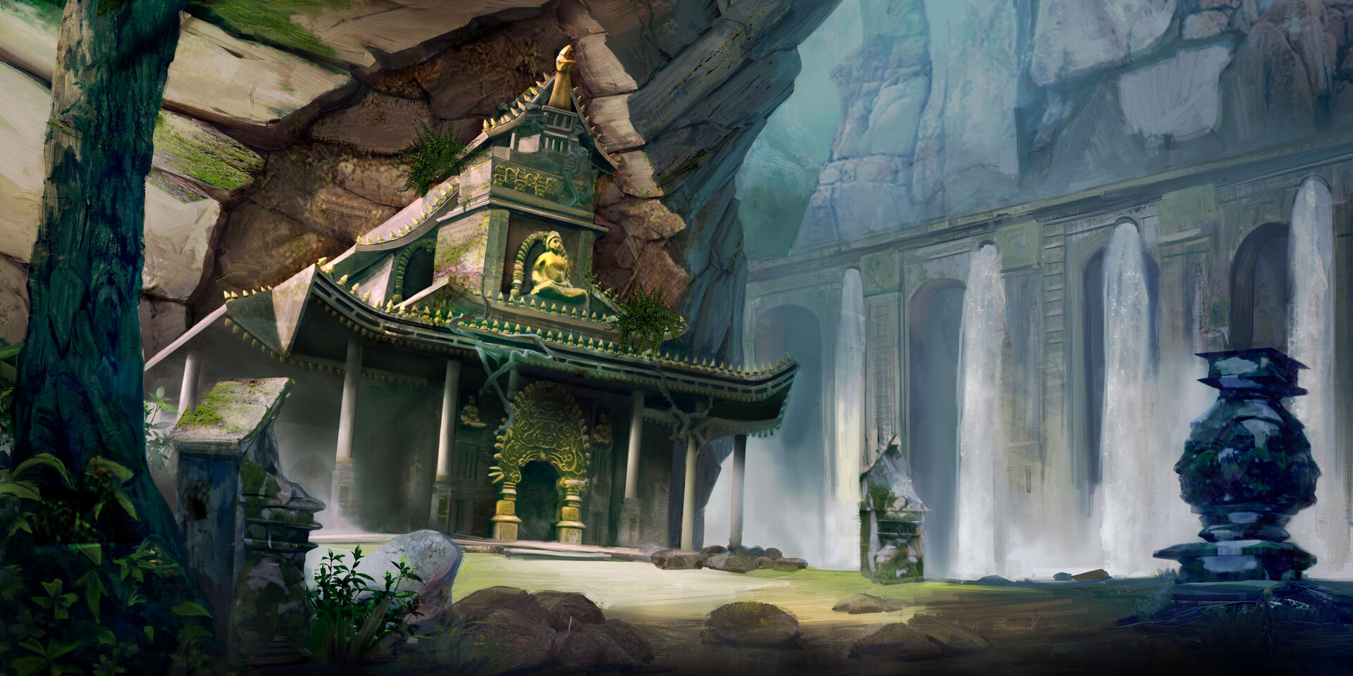 ArtStation - Skill Tree Final project - Ancient temple