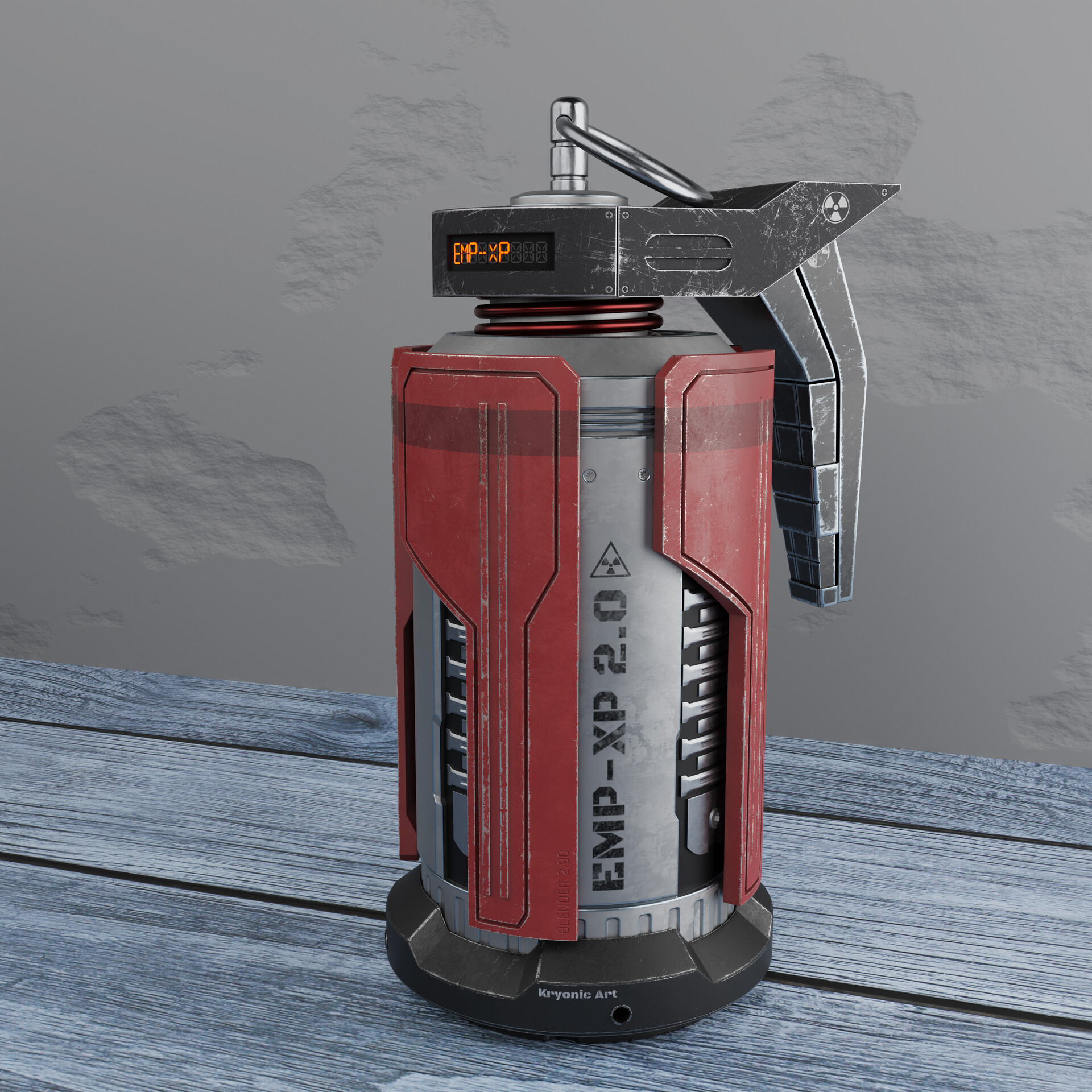 ArtStation - Sci-fi Grenade Concept Art