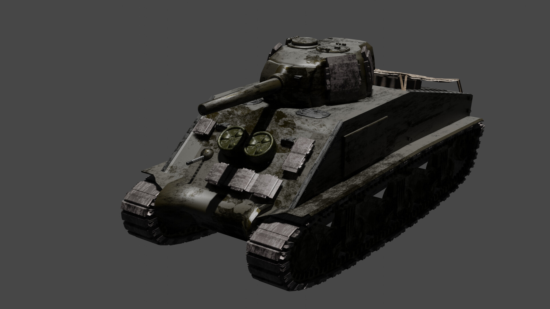 ArtStation - Sherman Tank