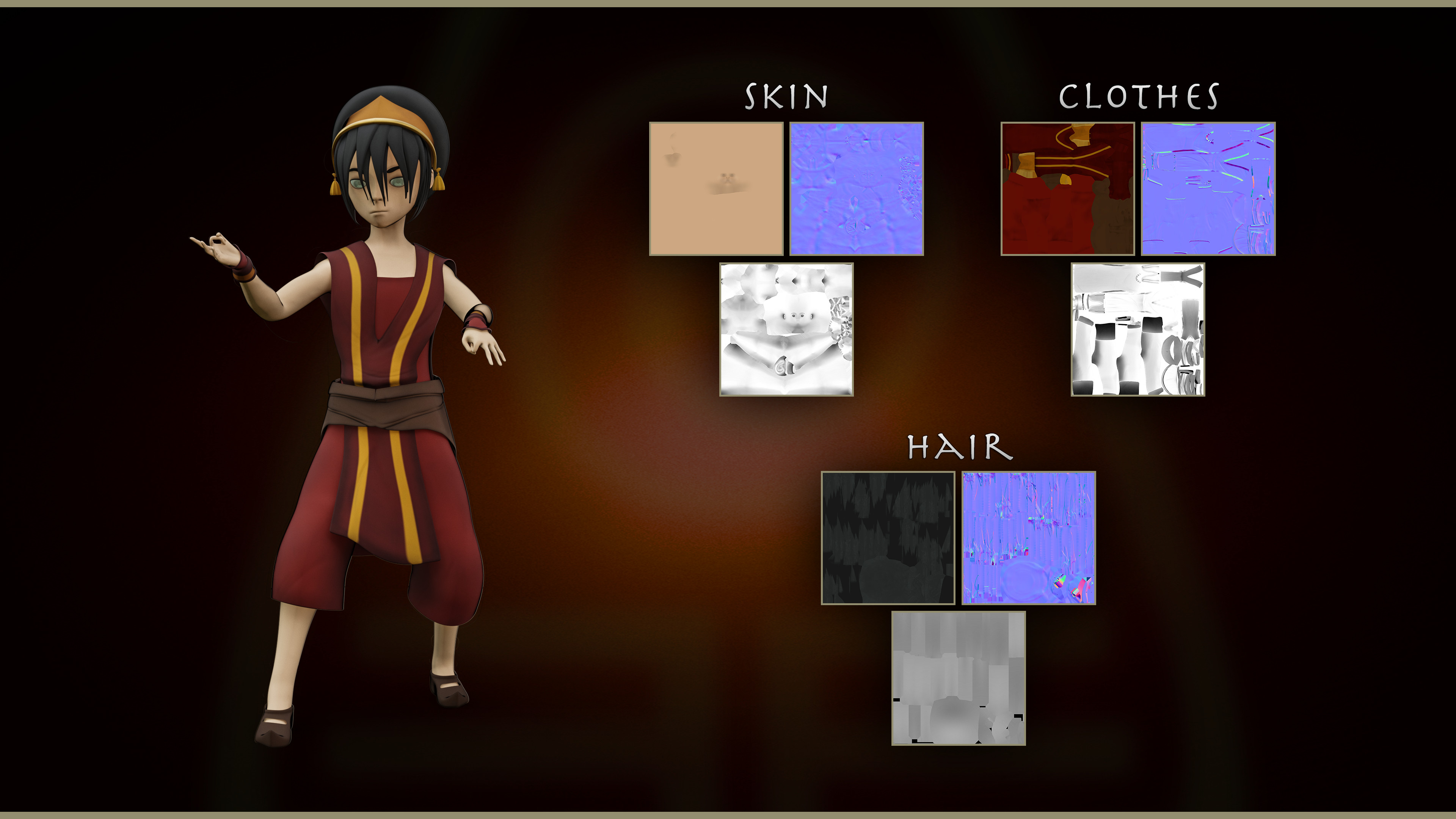 Dmitry Bykov - Toph Beifong (Avatar: The Last Airbender) Fan Art