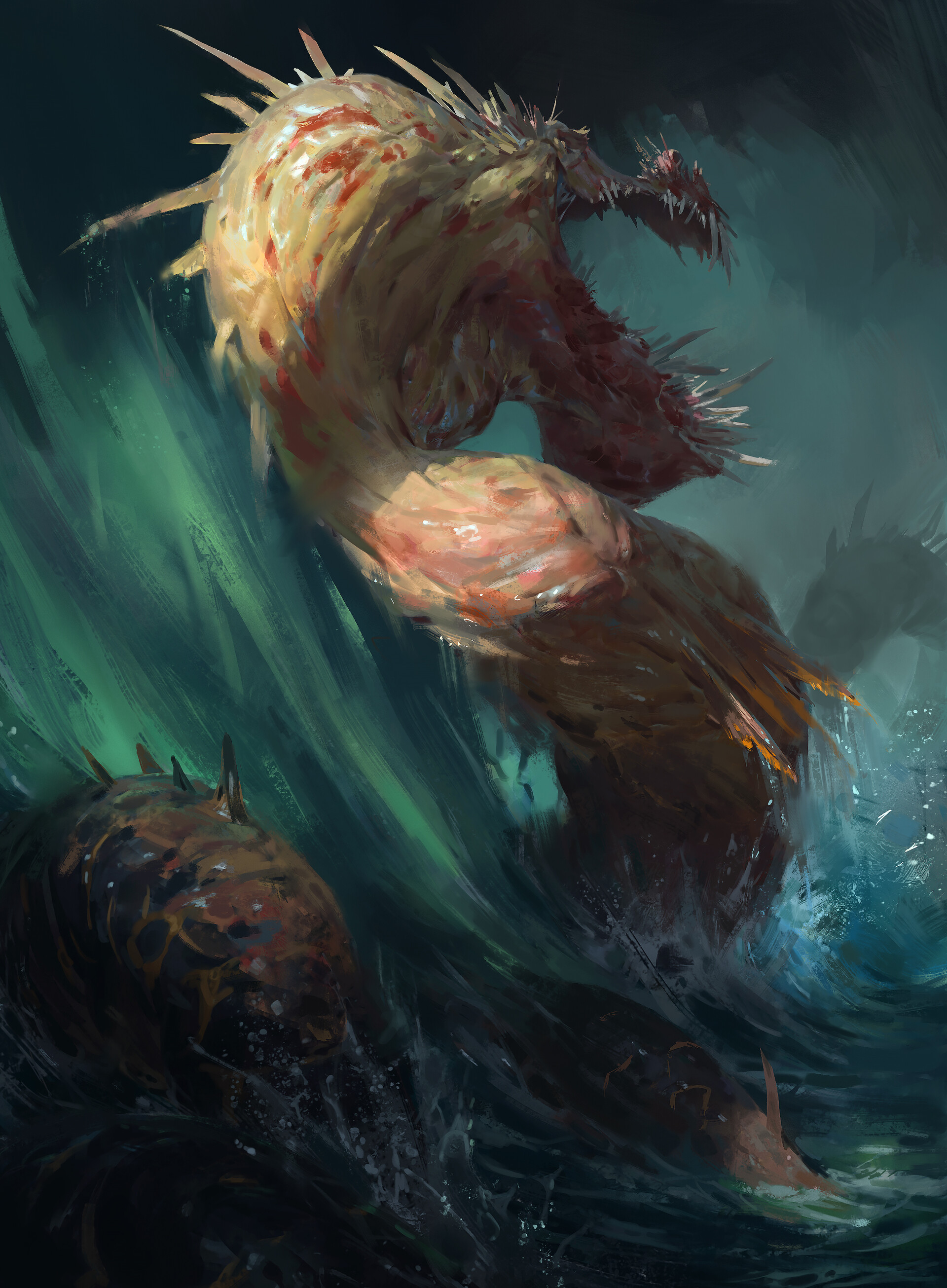 ArtStation - Sea dragon