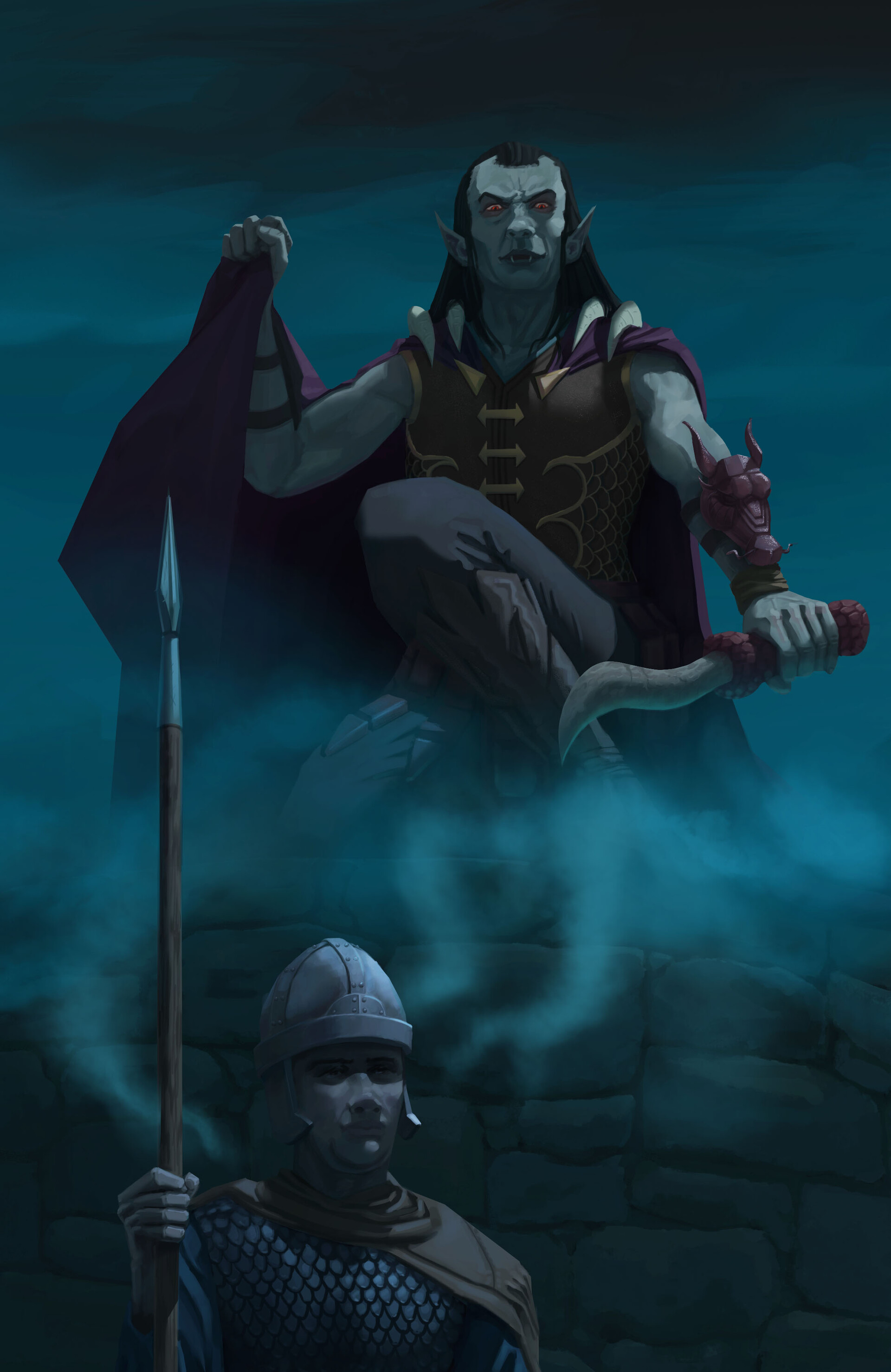 ArtStation - Vampire dragon