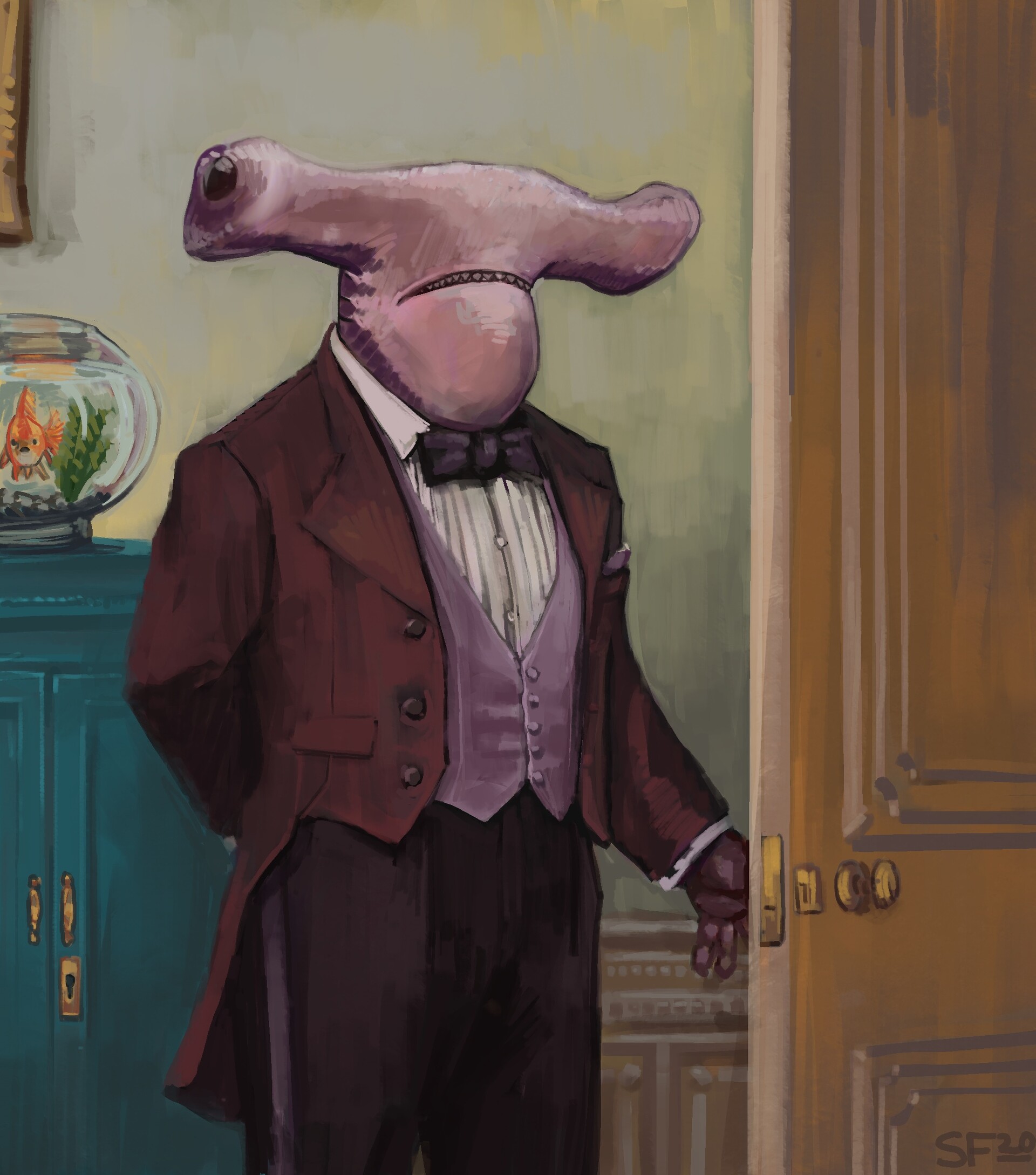 ArtStation - Shark Butler