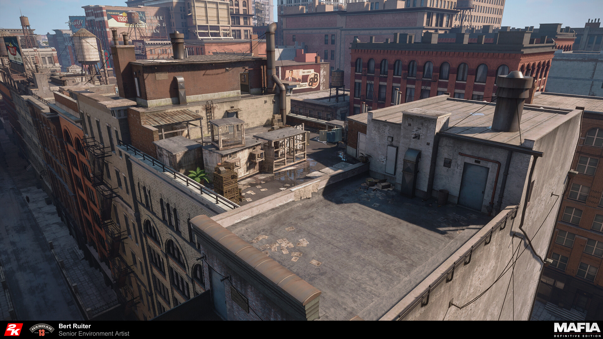 Bert Ruiter - Mafia: Definitive Edition - Rooftops