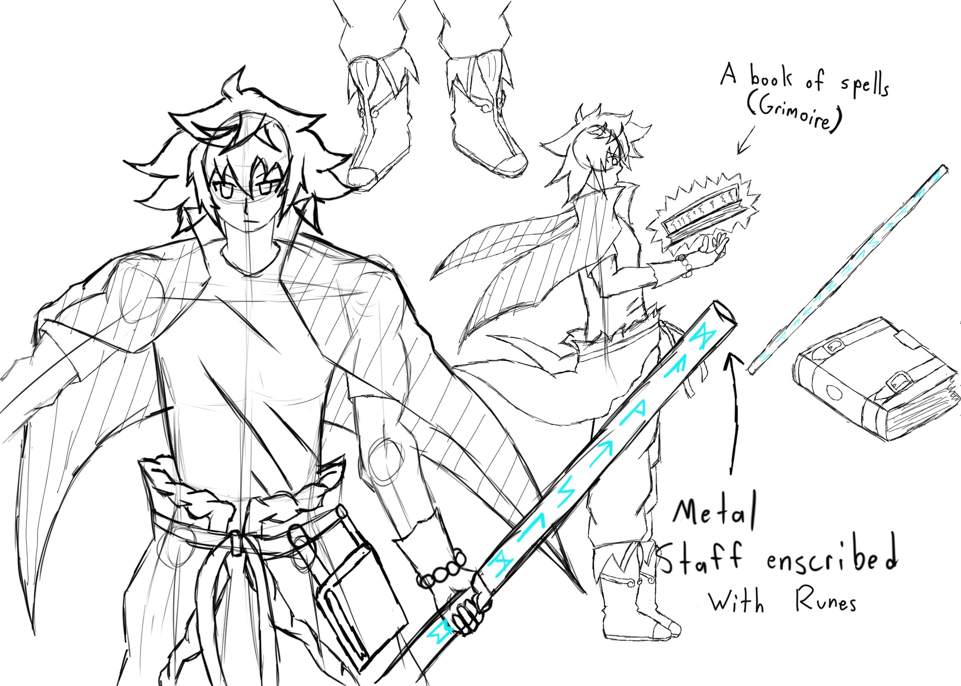 ArtStation - Wizard (Character Turnaround)