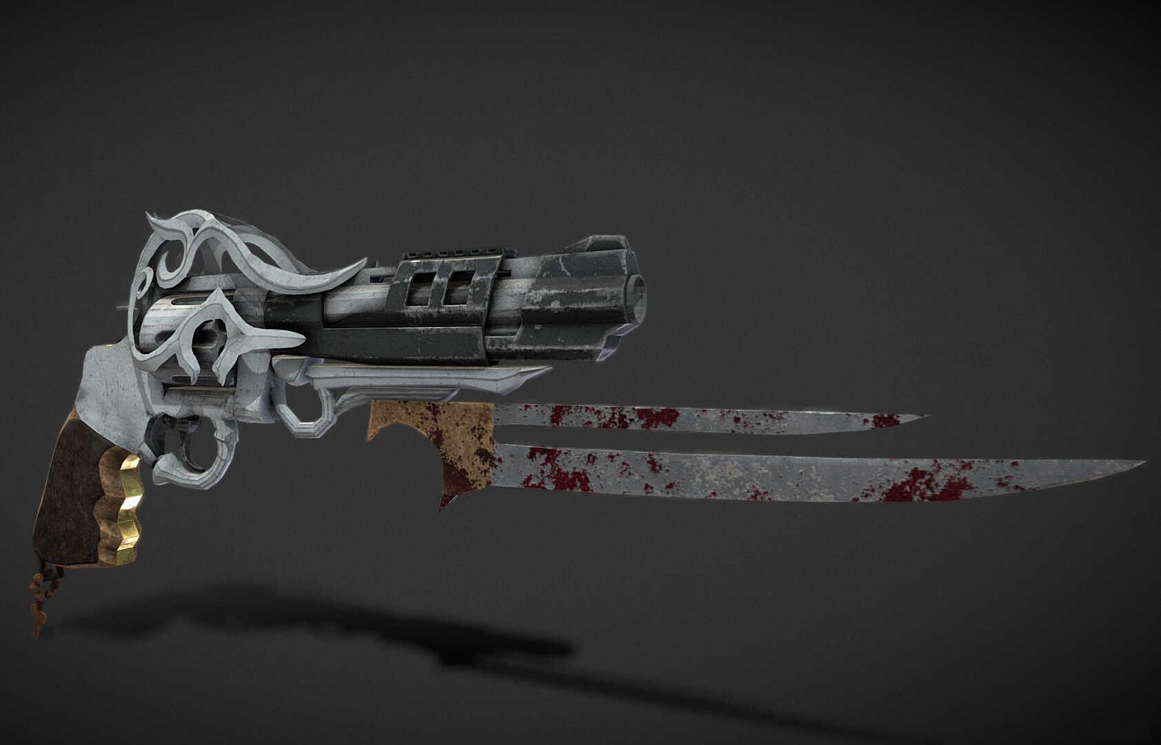 ArtStation - Demon Hunter Revolver