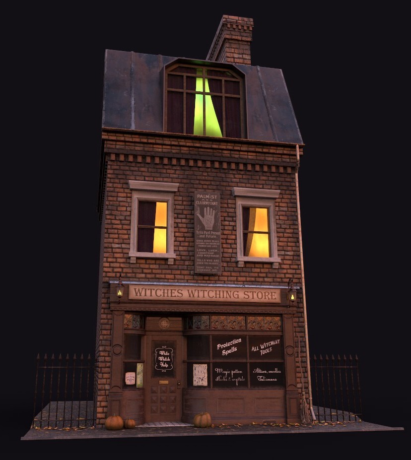 ArtStation - Witchcraft shop