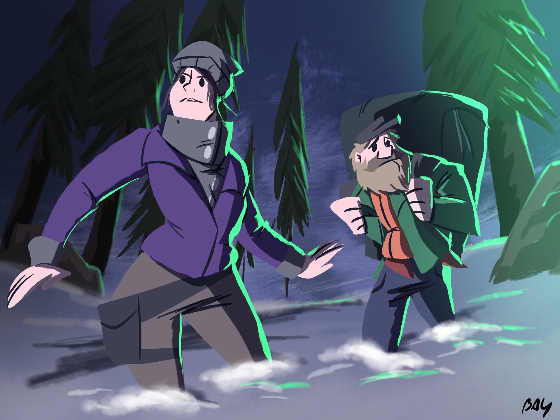 ArtStation - Cold Fear