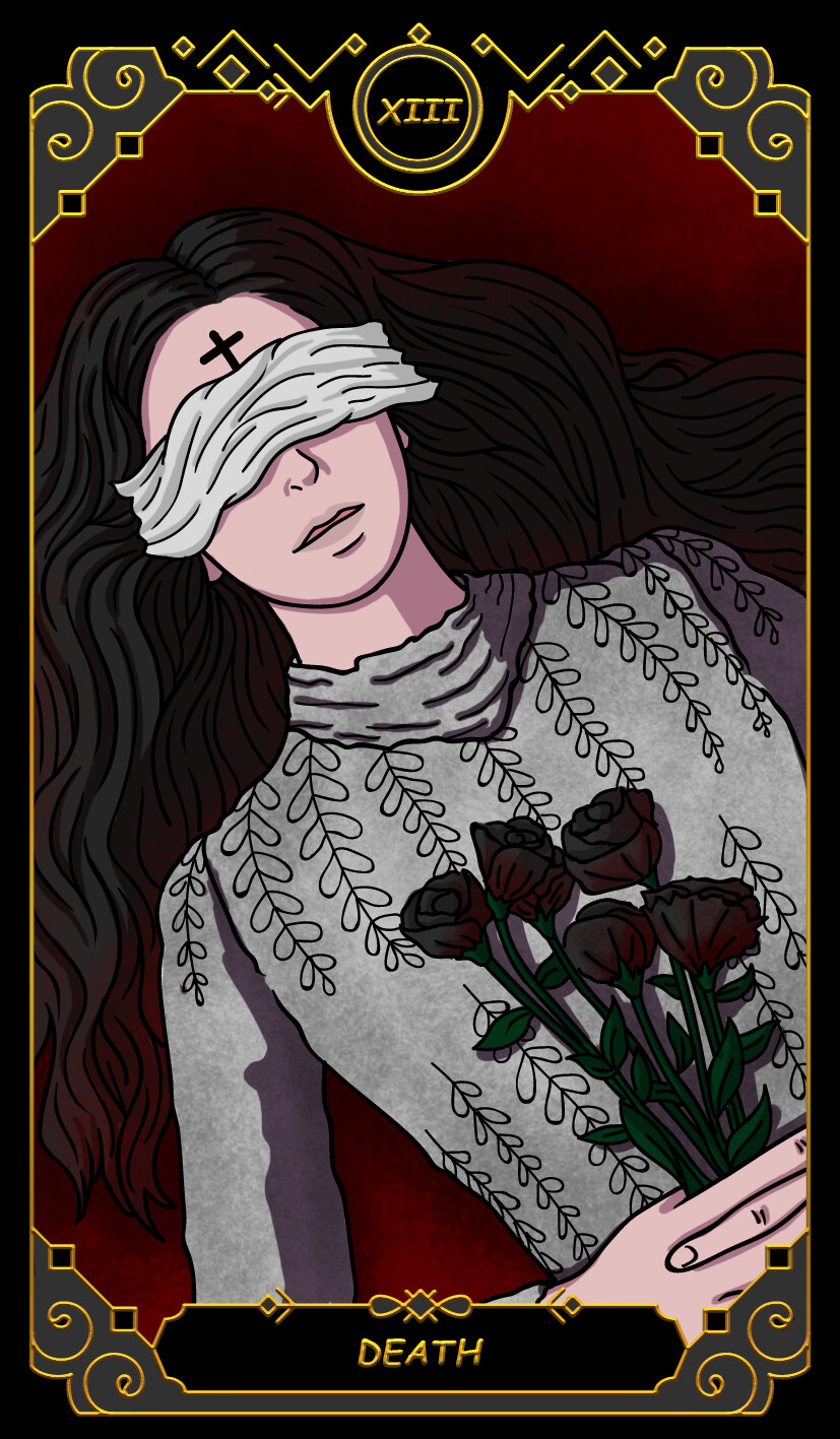 ArtStation - LOONA TAROT / DEATH
